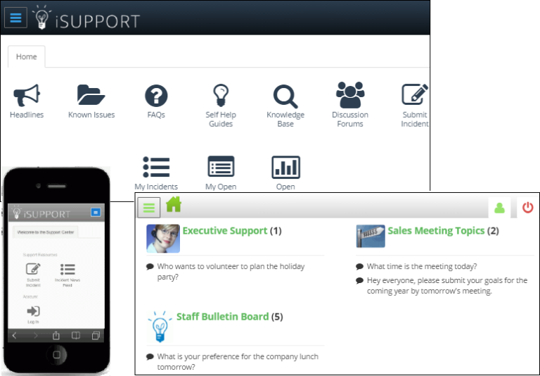 Service Desk Product Page | iSupport