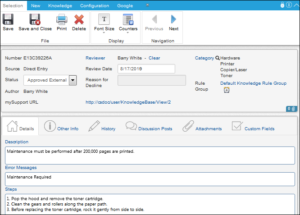 Isupport Knowledge Management Isupport